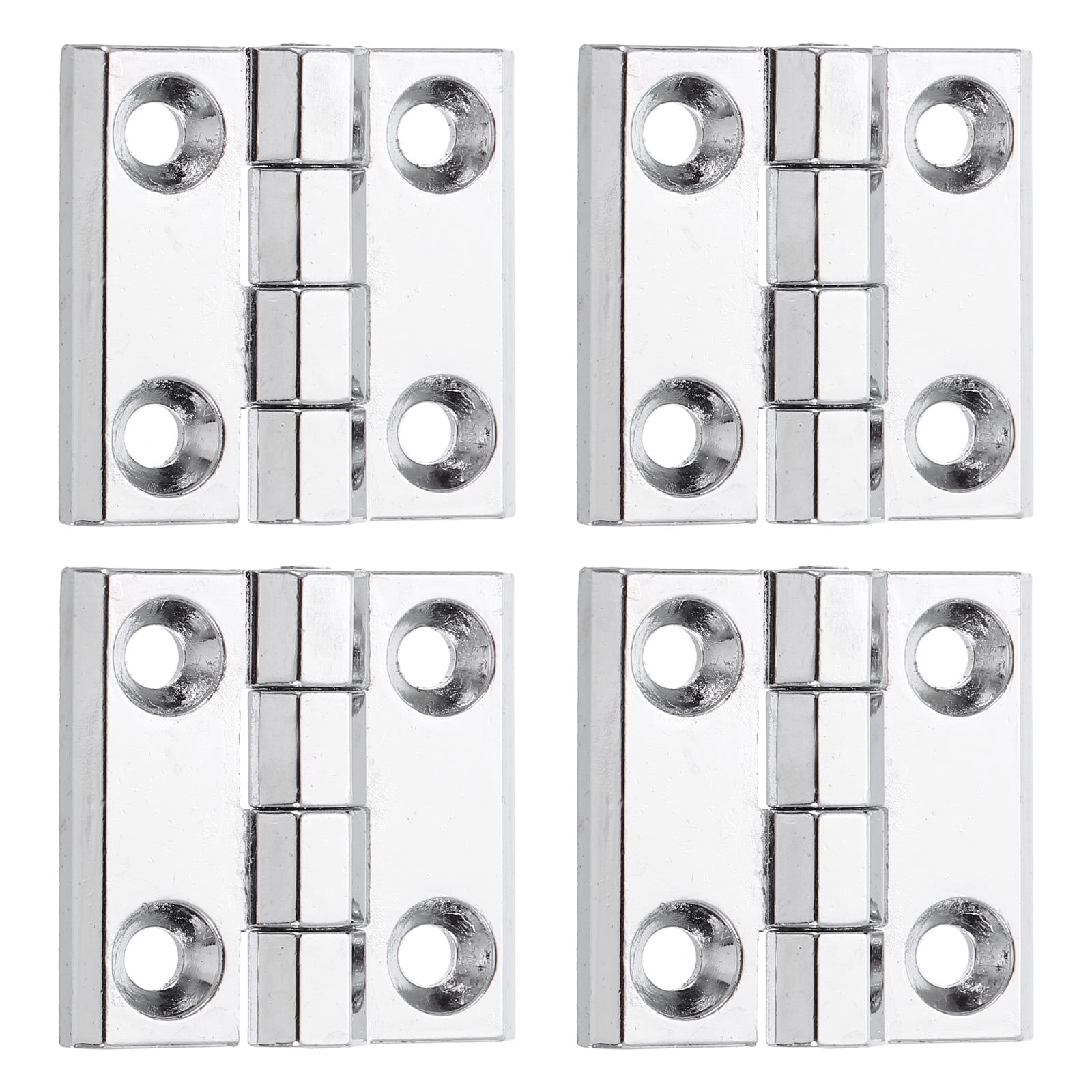 4Pcs Adjustable 180 Degree Hinges, 40mmx40mm Zinc Alloy Locking Leaf ...