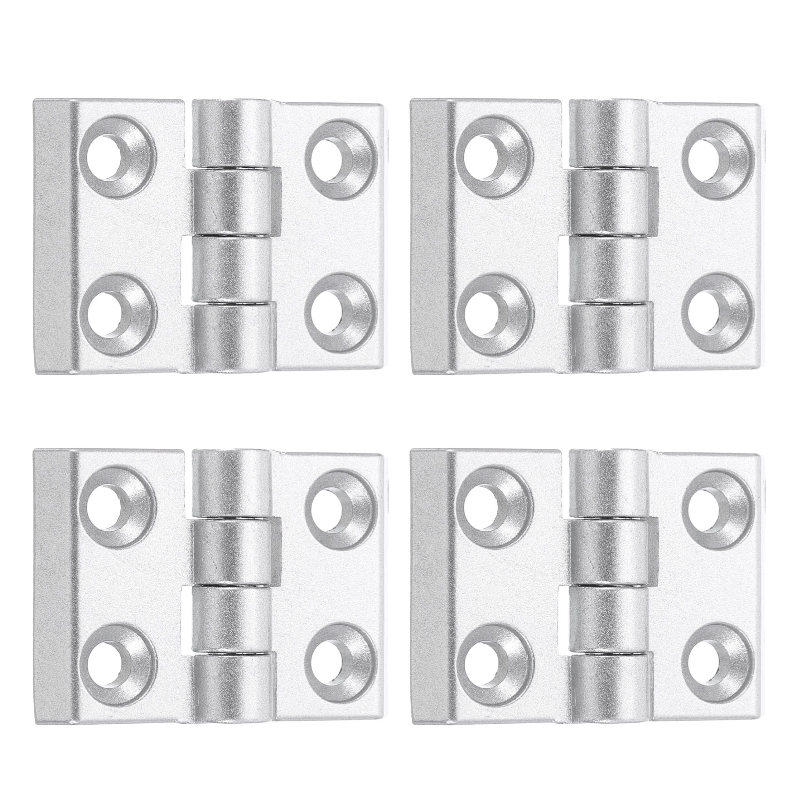 4Pcs Adjustable 180 Degree Hinges, 44mmx63mm Zinc Alloy Locking Leaf ...