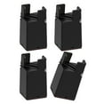 4Pcs Adjustable Chair Risers Furniture Heightening Foot Pad Bed Table ...