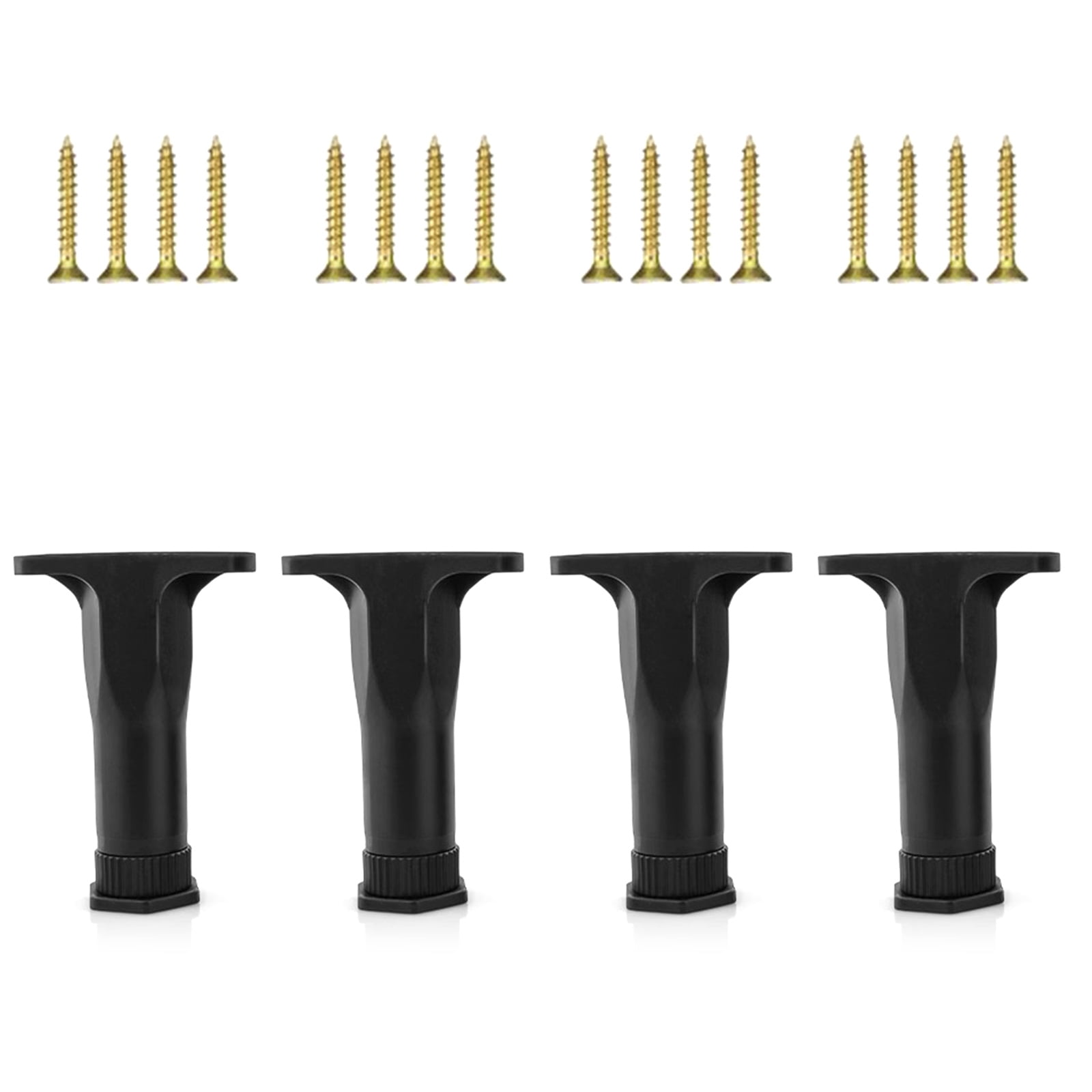 4Pcs Adjustable Furniture Leveling Feet With Nonslip Base Heavy Duty ...