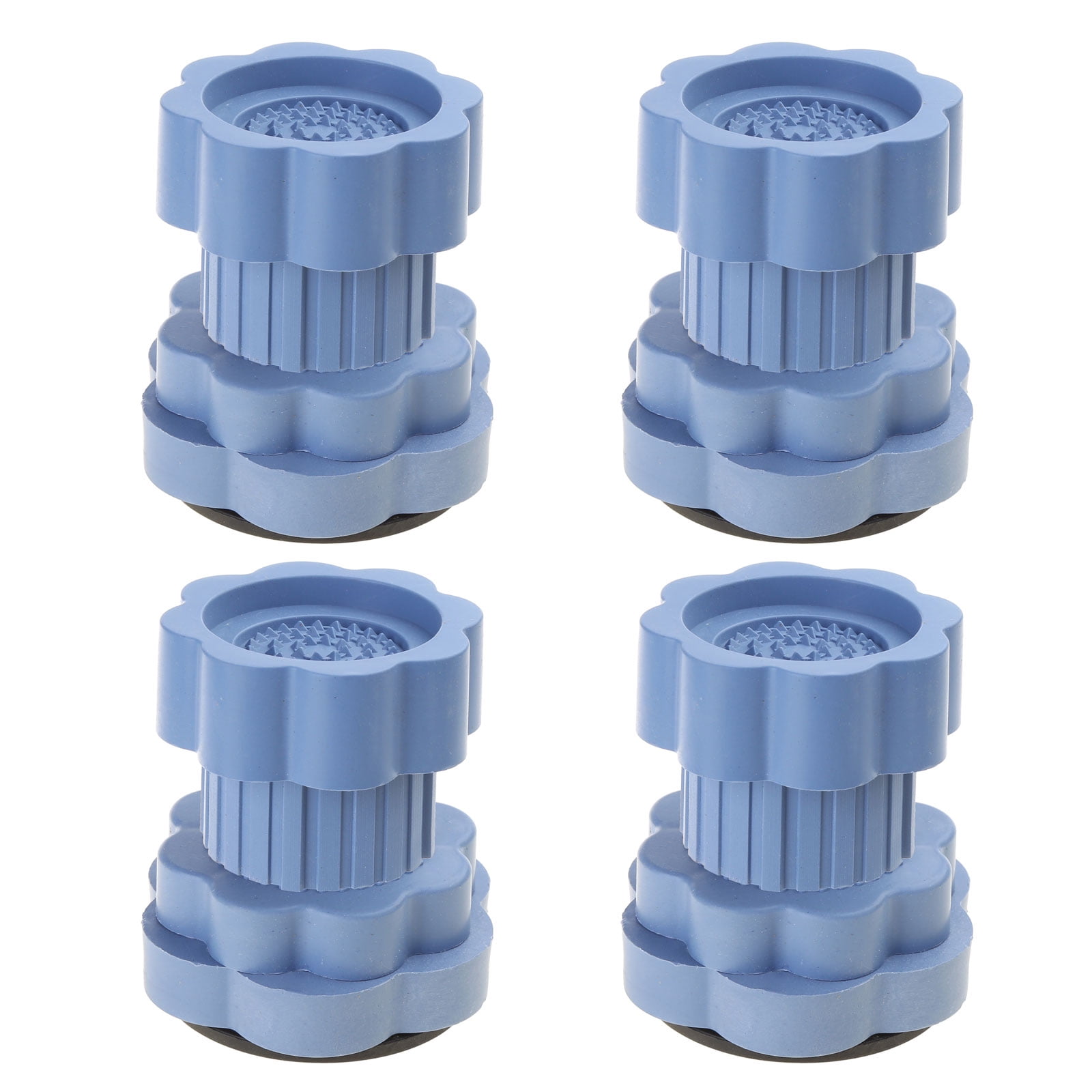 4Pcs Adjustable Height Washing Machine Foot Pads Antivibration Refrigerator Base Fixed Pad ...