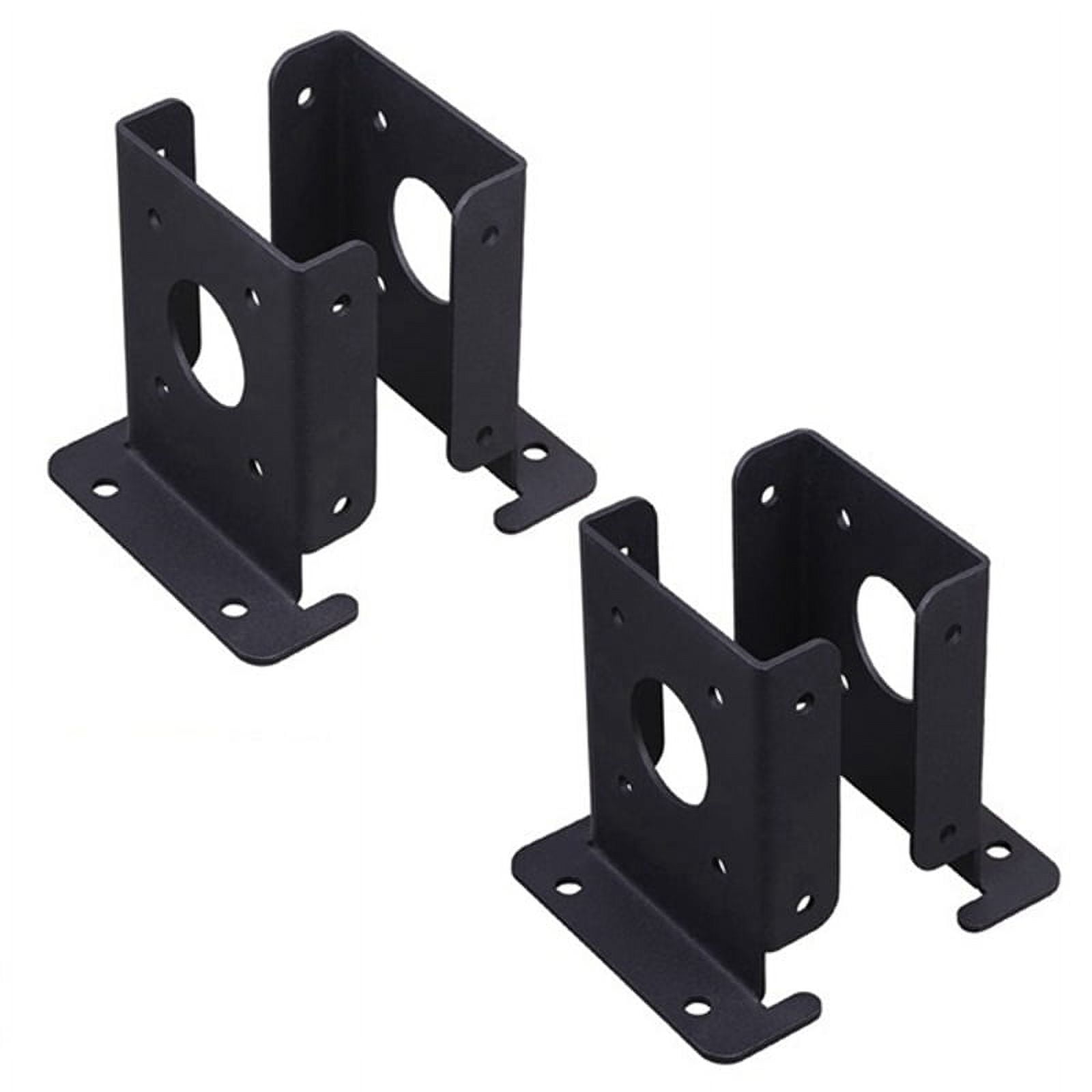 4Pcs Adjustable Wood Fence Pergola Post Base Brackets Kit Heavy Duty ...