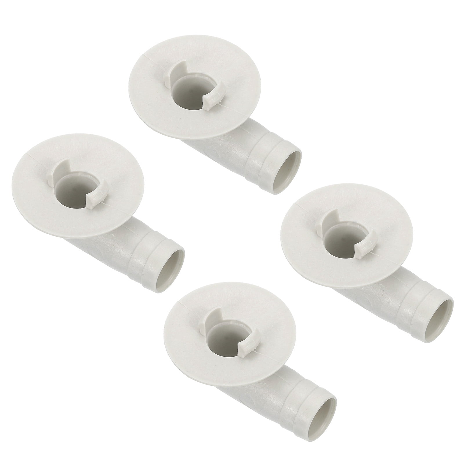 4Pcs Air Conditioner Drain Hose Connector Elbow Fitting with Rubber ...