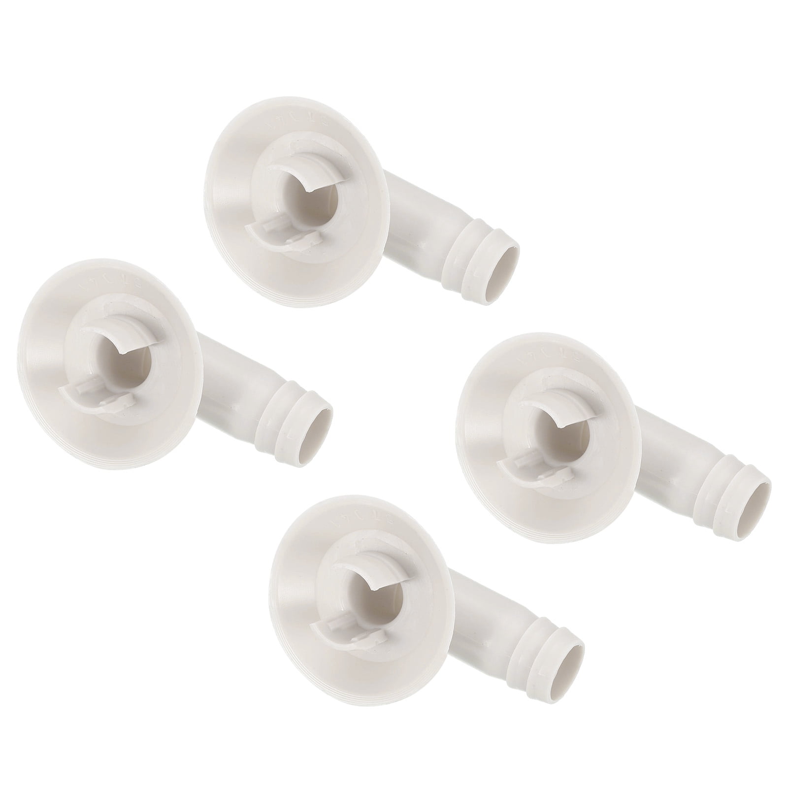 4Pcs Air Conditioner Drain Hose Connector Elbow Fitting with Rubber ...