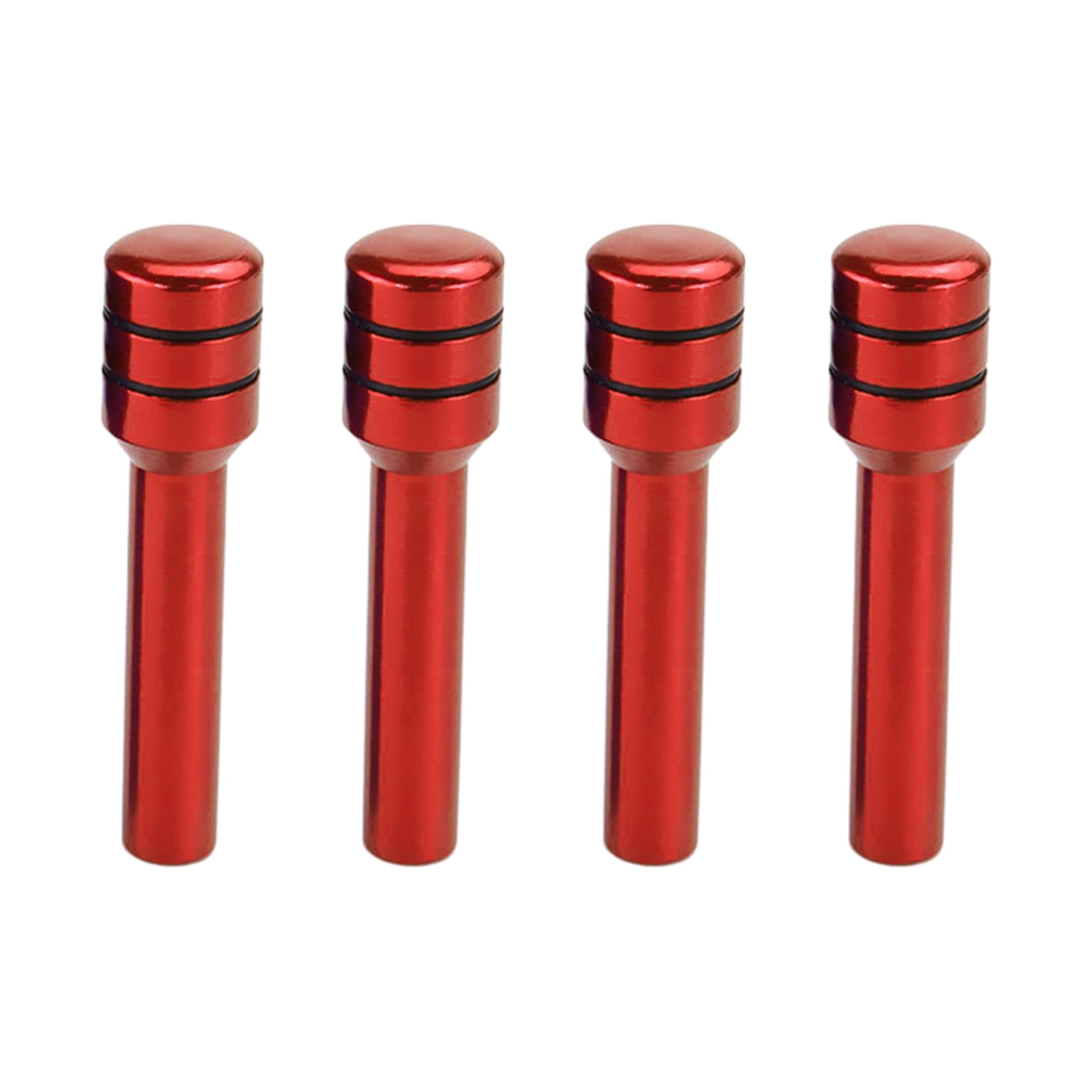 4Pcs Alloy Car Door Lock Knobs Anti-deformed Inner Door Lock Pull Pins ...