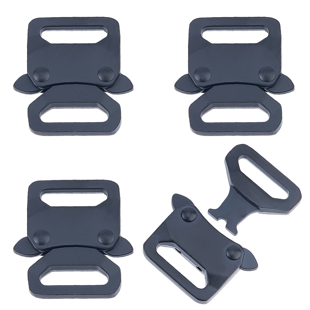 4Pcs Alloy Outdoors Cam Buckles Quick Adjust Spring Lock Buckles Non ...