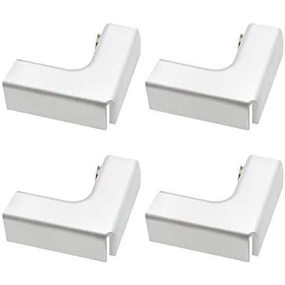 4Pcs Aluminum Alloy Glass Clamp 2 Way Glass Connectors Rimless Clip ...