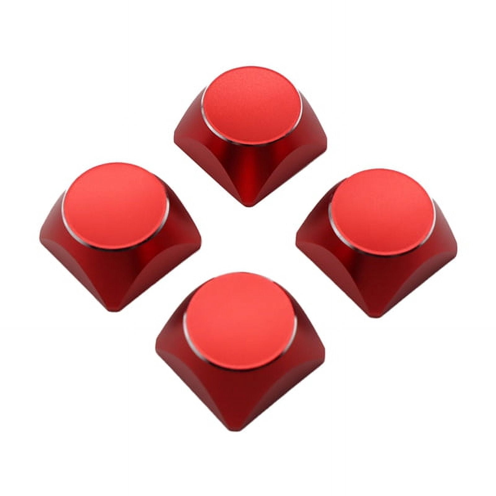 4Pcs Aluminum Alloy Metal Keyboard Cap Color Mechanical Keyboard ...