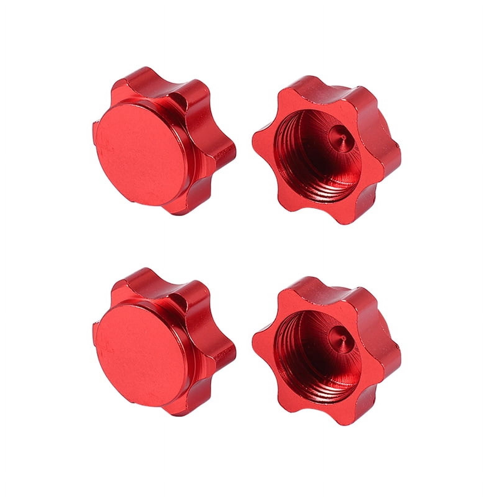 4Pcs Aluminum Wheel Hub Cover Anti-Dust Cover 17mm Hex Nut for 1/8 RC ...