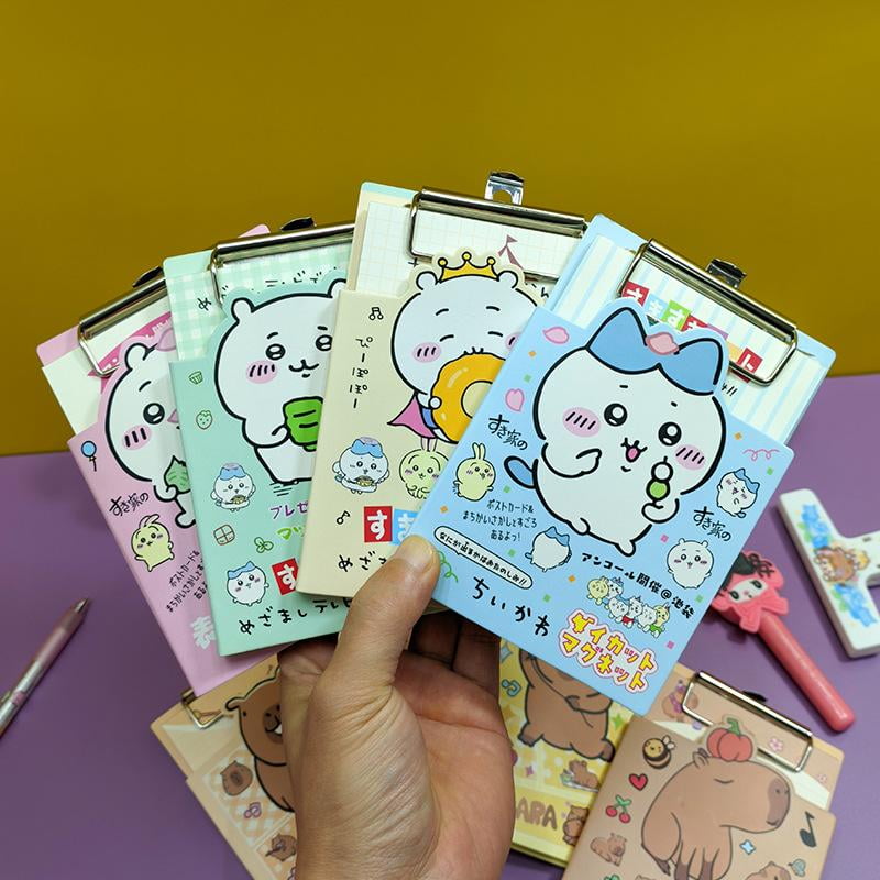 4Pcs Anime Chikawa Hachiware Usagi Splint Notebook Capybara Cartoon ...