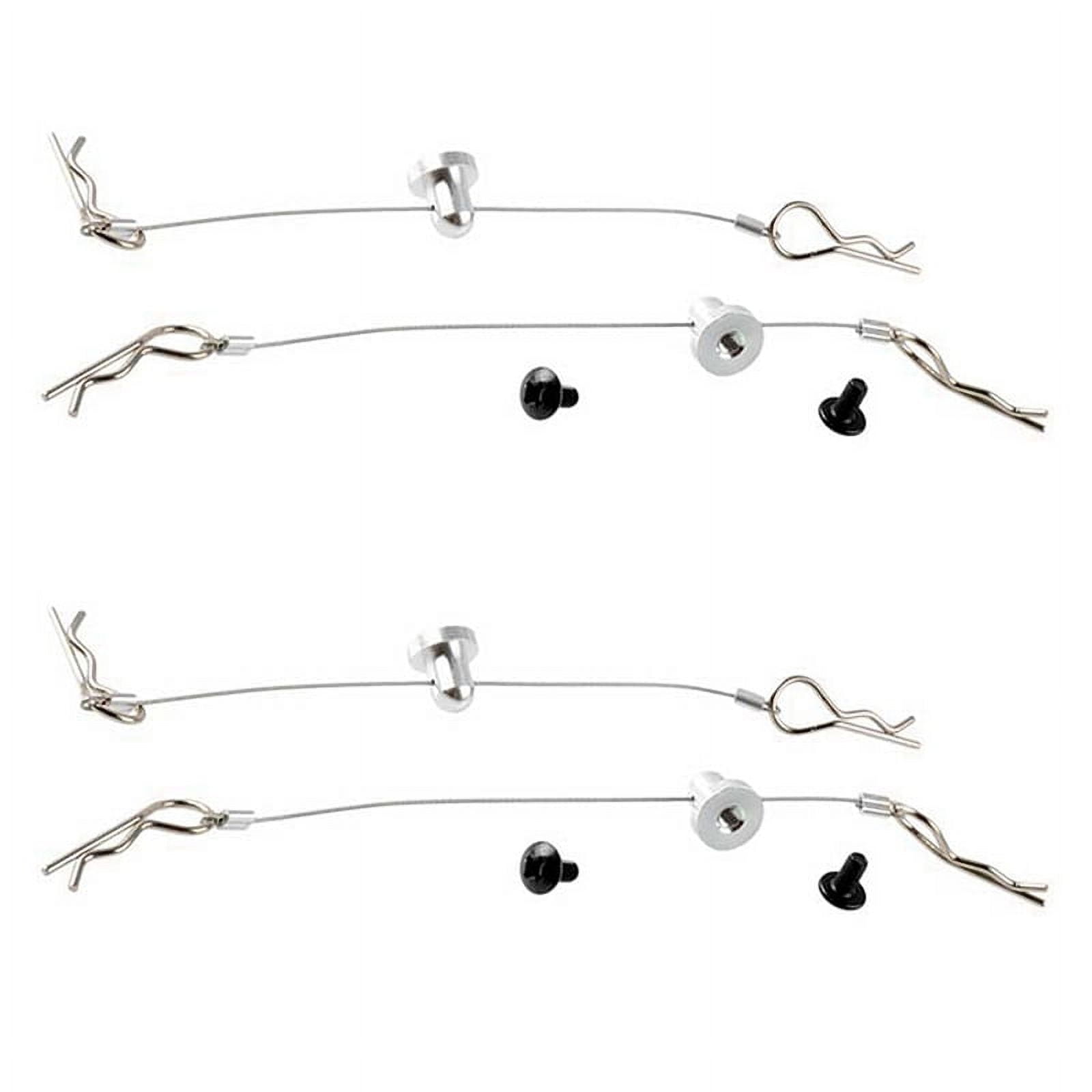 4Pcs Anti-Lost Body Shell Wire Pin with Screw Retainer for //Arram ...