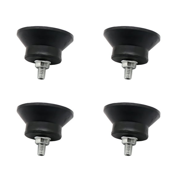 4Pcs Anti Vibrating Pad Rubber Shock Absorbing Mount Threaded For ...