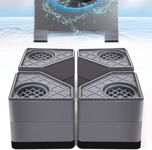 4Pcs Anti Vibration Pads for Washing Machine, Stops Washer Dryer Moving ...