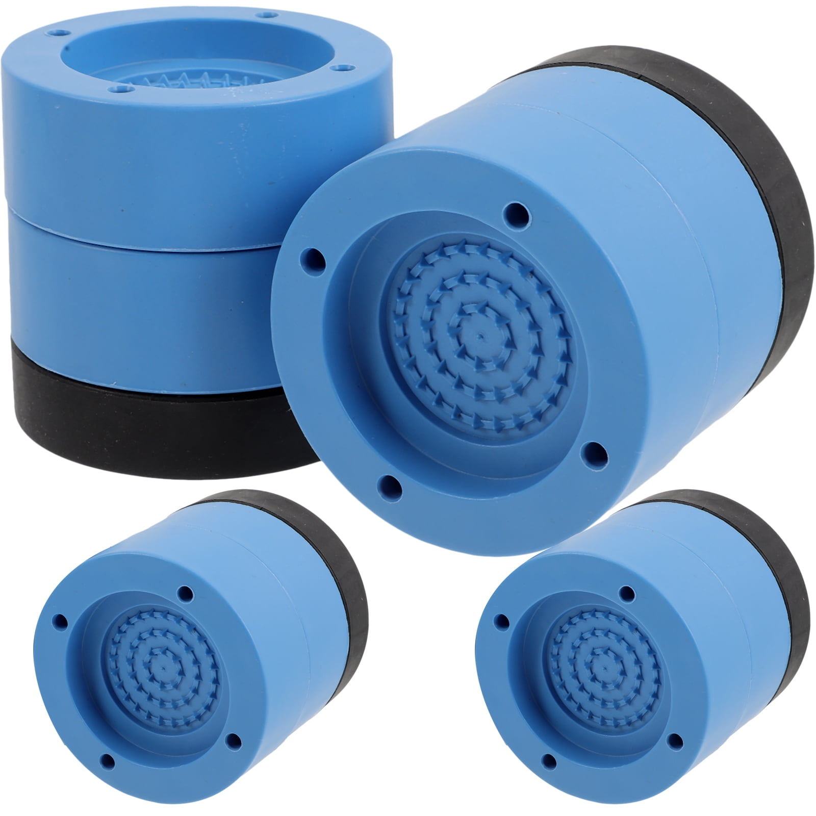 4Pcs Anti-vibration Bed Risers Table Chair Lifters Furniture Feet Riser ...