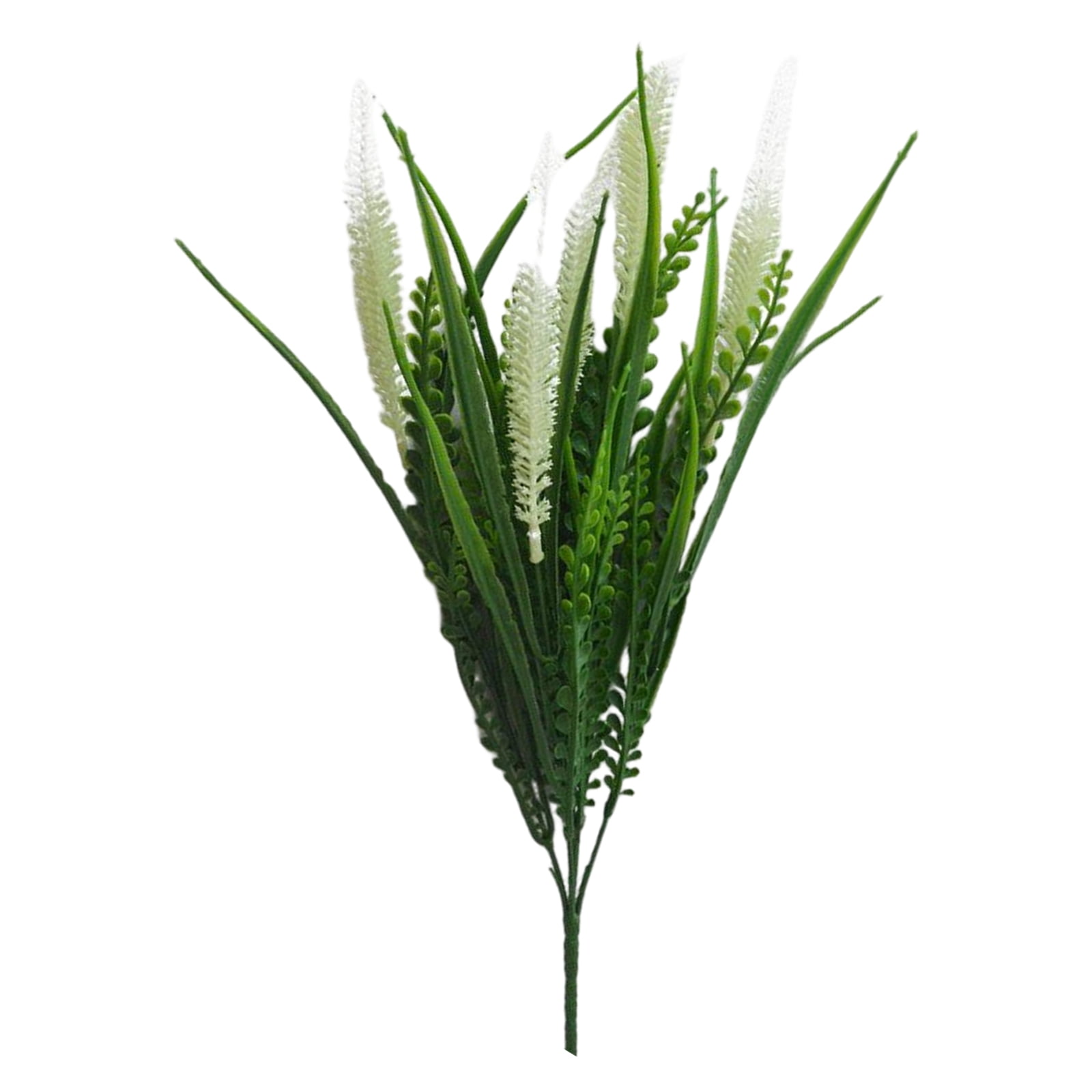4Pcs Artificial Faux Foxtail Grass Flowers Bunny Tail Bunches for Home ...