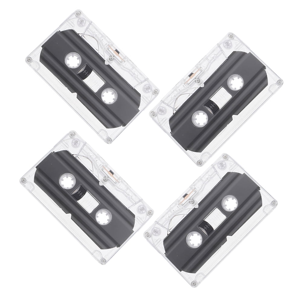 4Pcs Audio Cassette Tape DIY Empty Cassette Empty Cassette Tape Wall ...