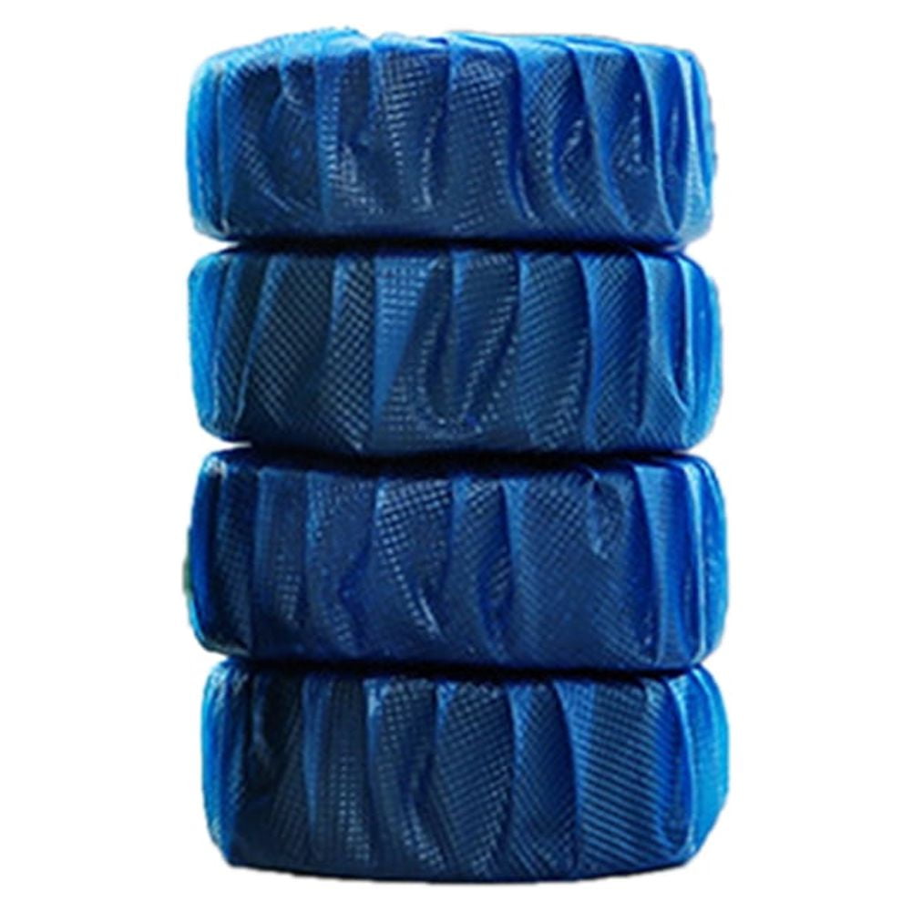 4Pcs Automatic Bleach Bathroom Toilet Bowl Tank Cleaner Tablets Flush ...