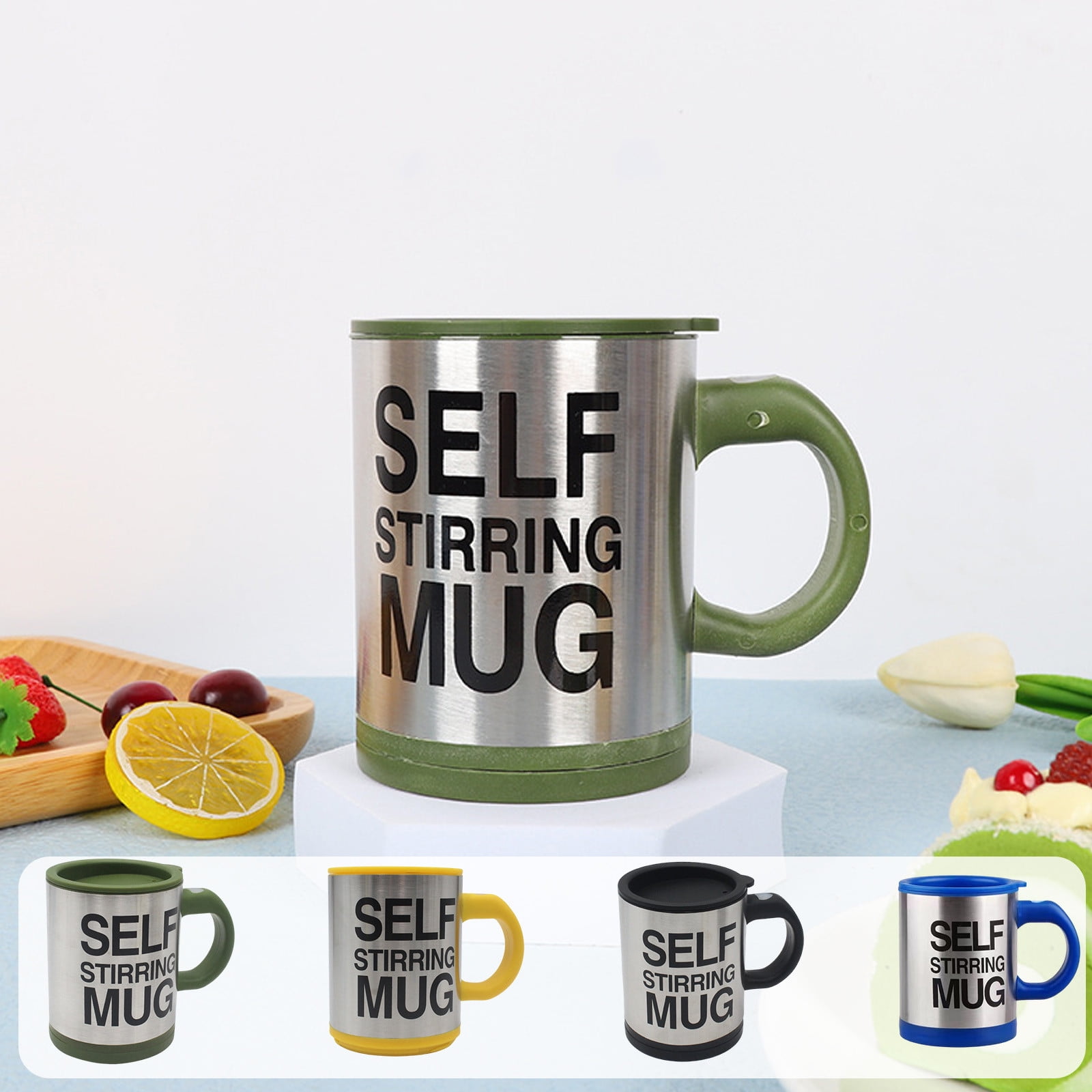4Pcs Automatic Coffee Stirrer under $5! Yannianjz Automatic Stirring ...