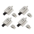 4Pcs Automatic Spring Latch Sliding Latch Stainless Steel Automatic ...