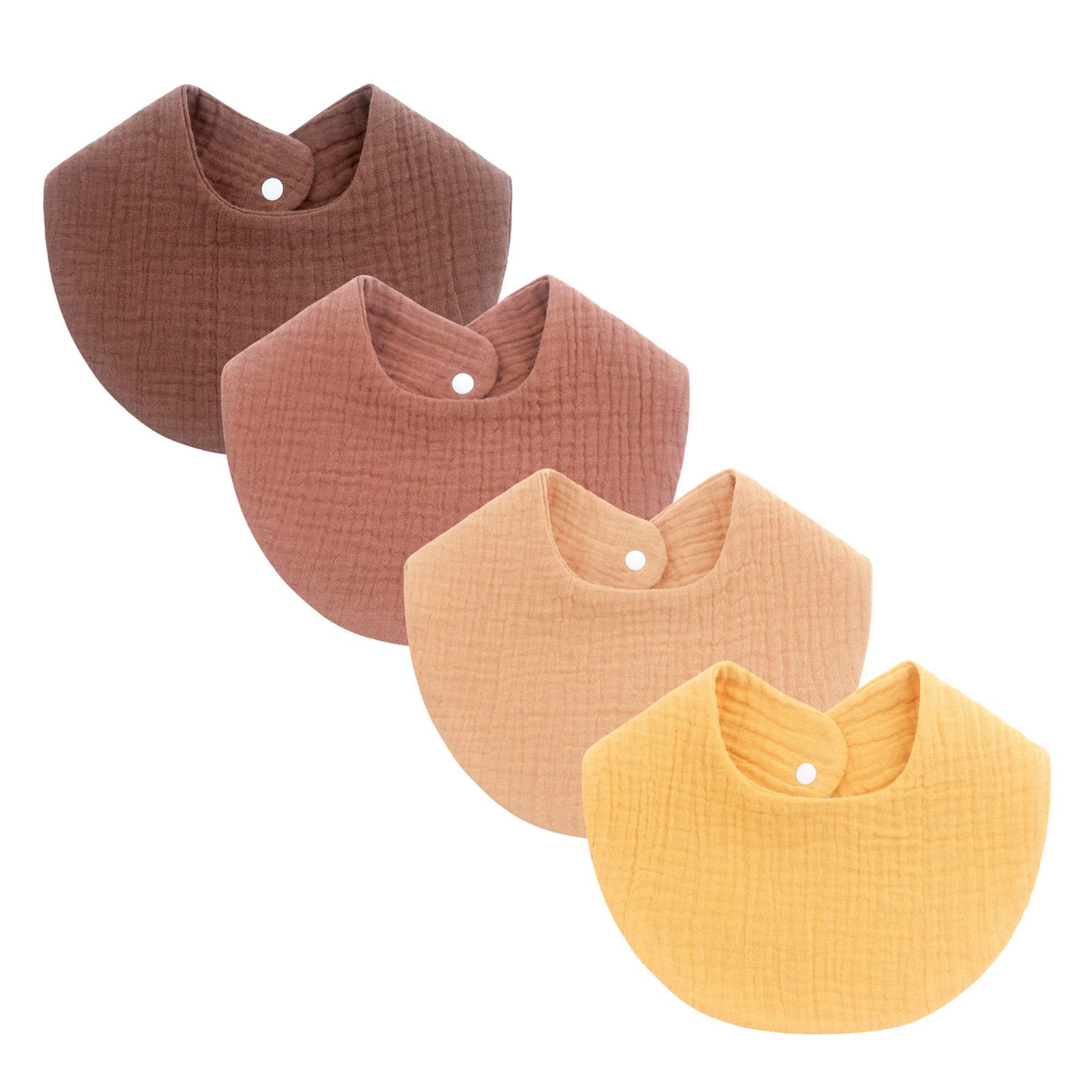4Pcs Baby Burp Cloth Soft Breathable Saliva Towel for Boys Girls 2 ...