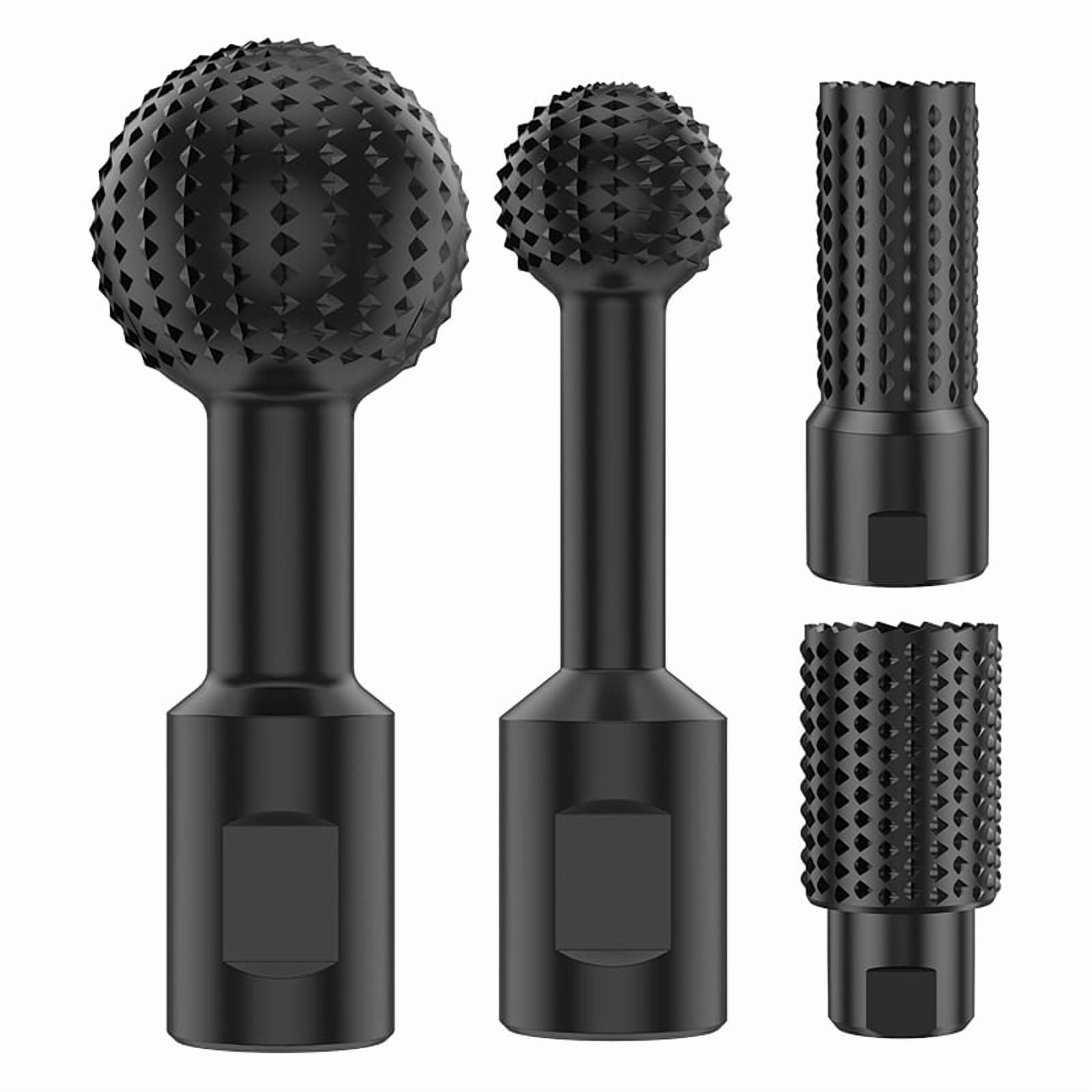 4Pcs Ball Grinding Head Ball Gouge Angle Grinder Attachment Sphere ...