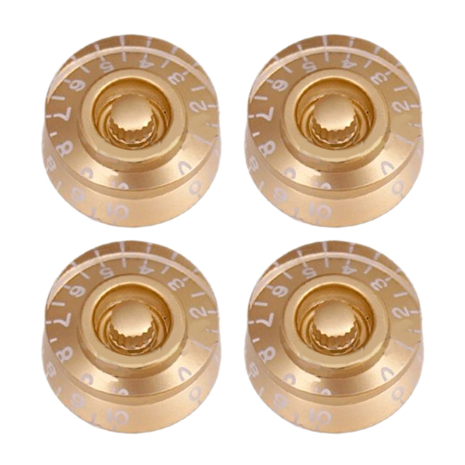 4Pcs Bass Knobs Guitar Knobs Potentiometer Jazzes Knobs Concentric ...