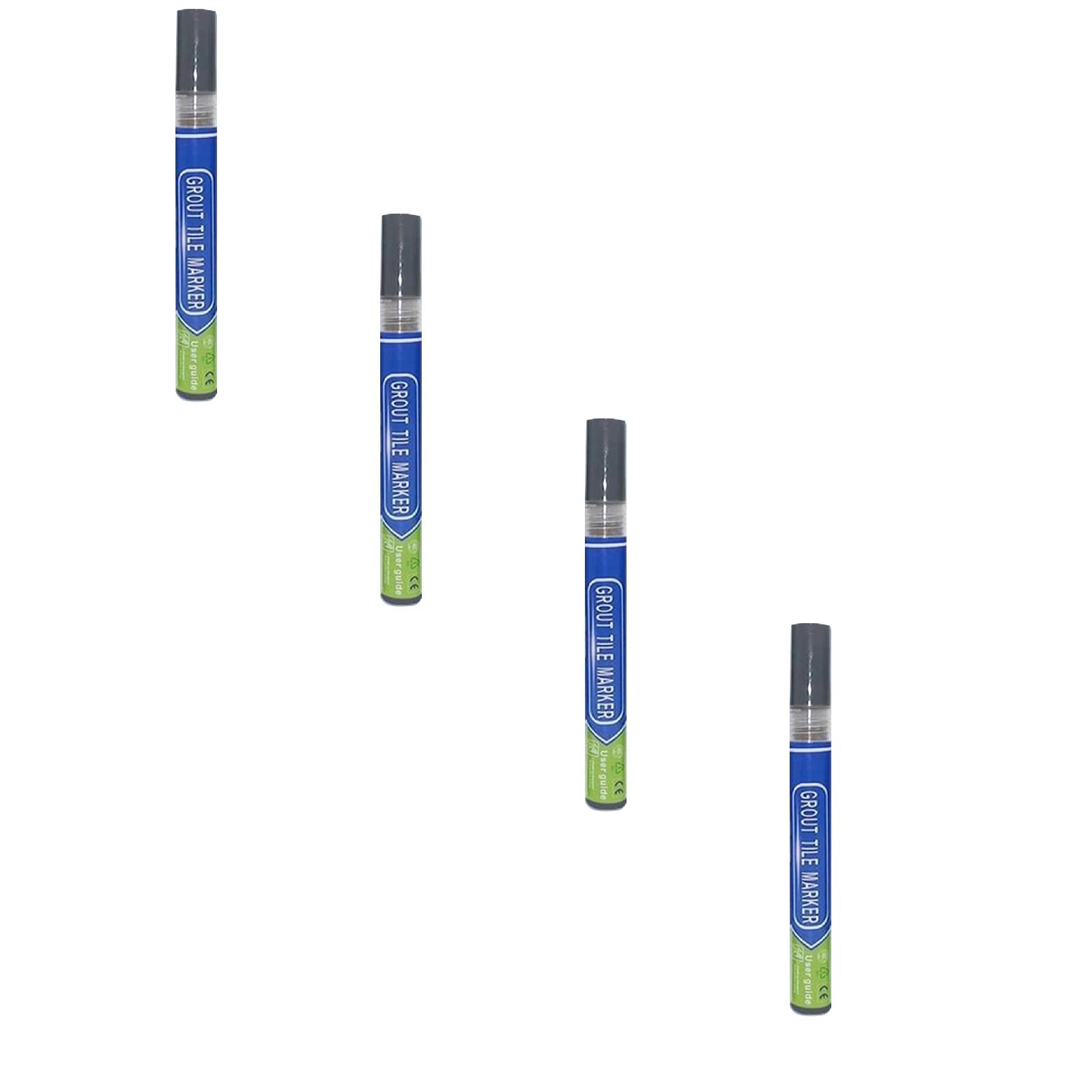 4Pcs Beauty Styling Tile Grout Pens, Eco-Friendly Non-Toxic Odorless ...