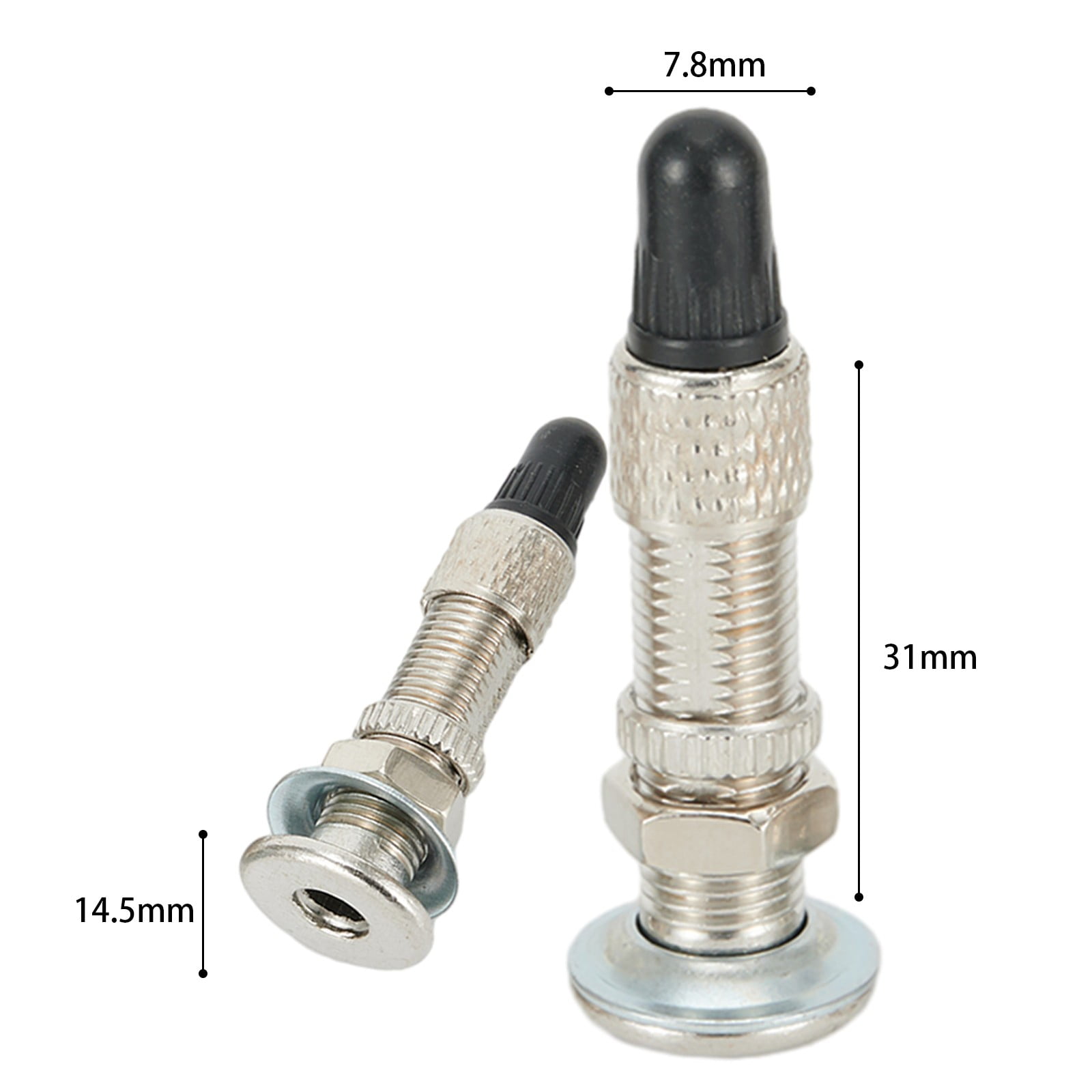 4Pcs Bicycle Tubeless Valve Bike Dunlop Valve Woods Valve English Valve ...
