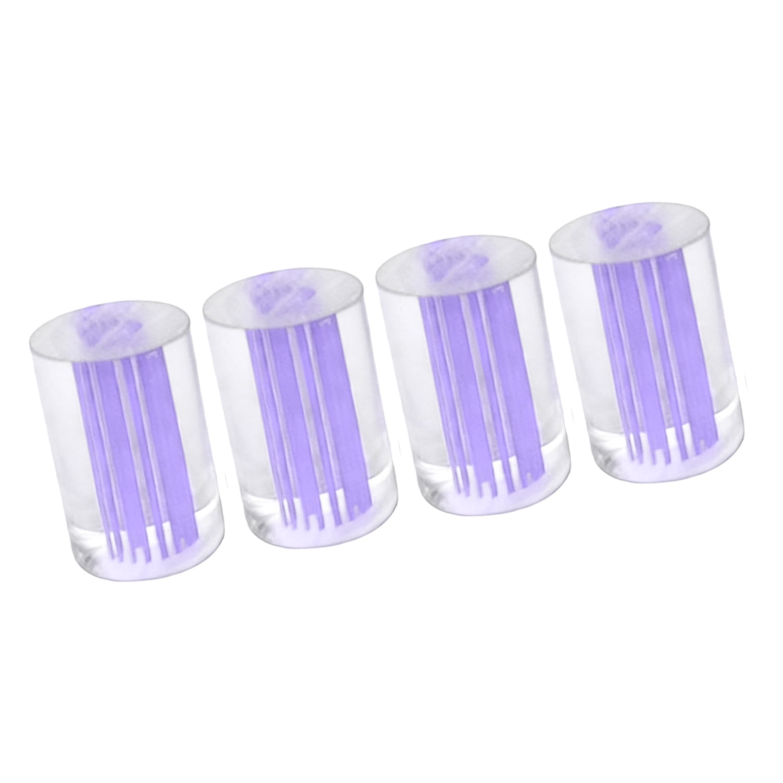 4Pcs Billiard Cue Ferrule Snookers Pool Tip Acrylic Pool Cue Ferrule ...