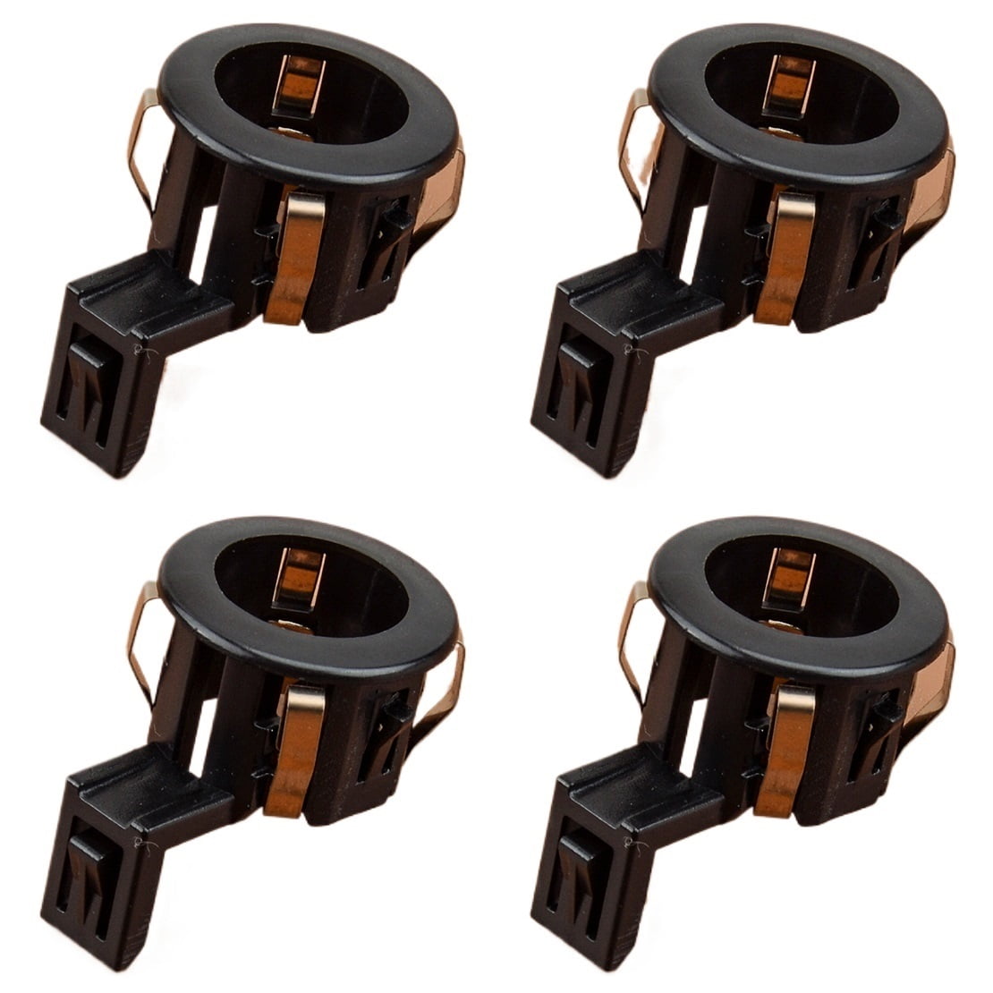 4Pcs Black Car Parking Assist Reverse Aid Sensor Retainer Bracket ...