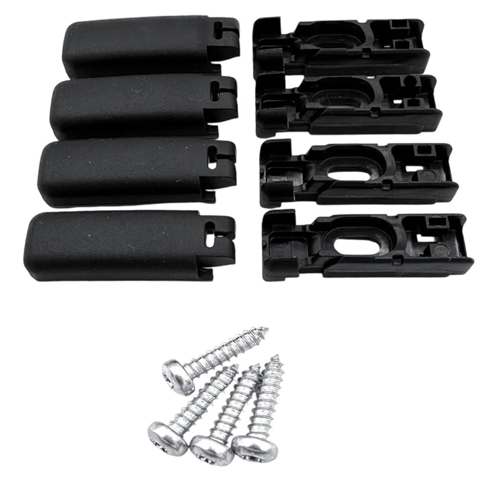 4Pcs Blind Base Clamping Brackets With Screws Curtain Base Accessory ...