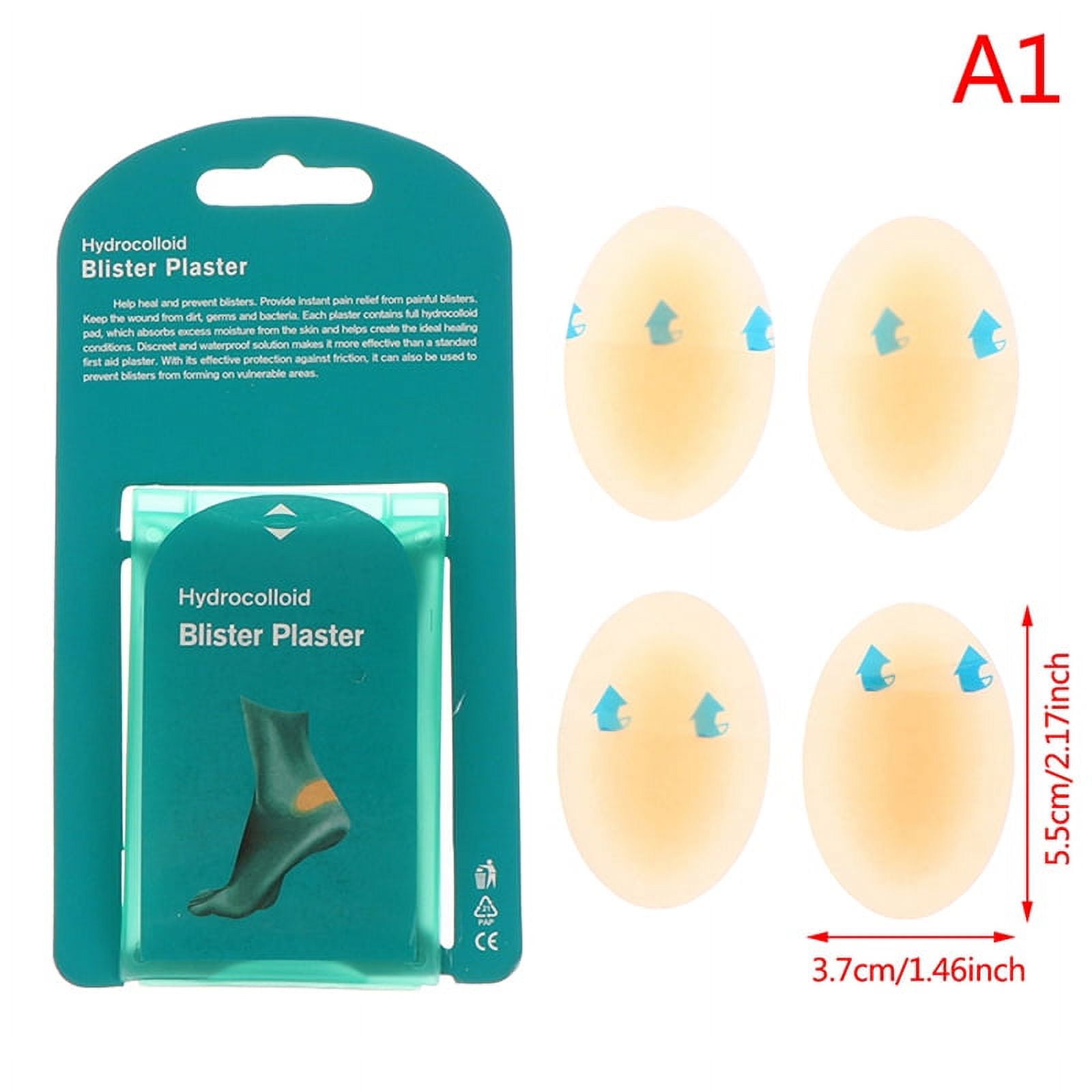 4Pcs Blister Bandages Waterproof Hydrocolloid Plaster Adhesive Anti ...
