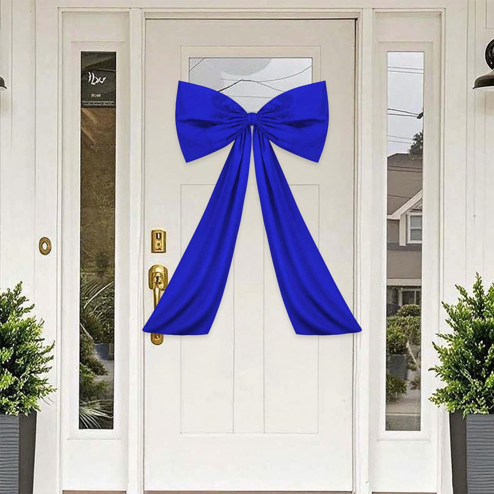 4Pcs Bow Birthday Decorations Coquette Party Backdrop Big Bow Themed ...