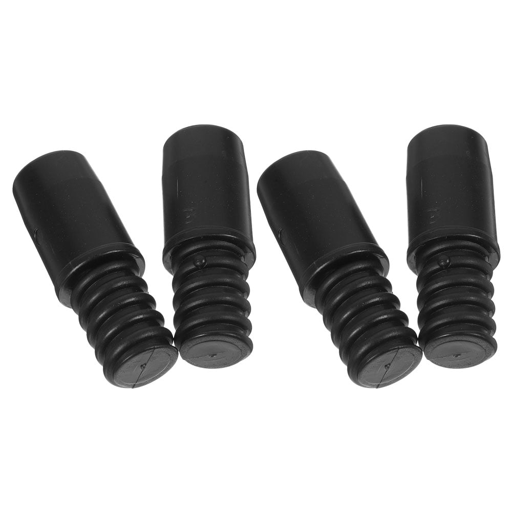 4Pcs Replacement Broom Handles with Threaded Plastic Tips Threaded End ...