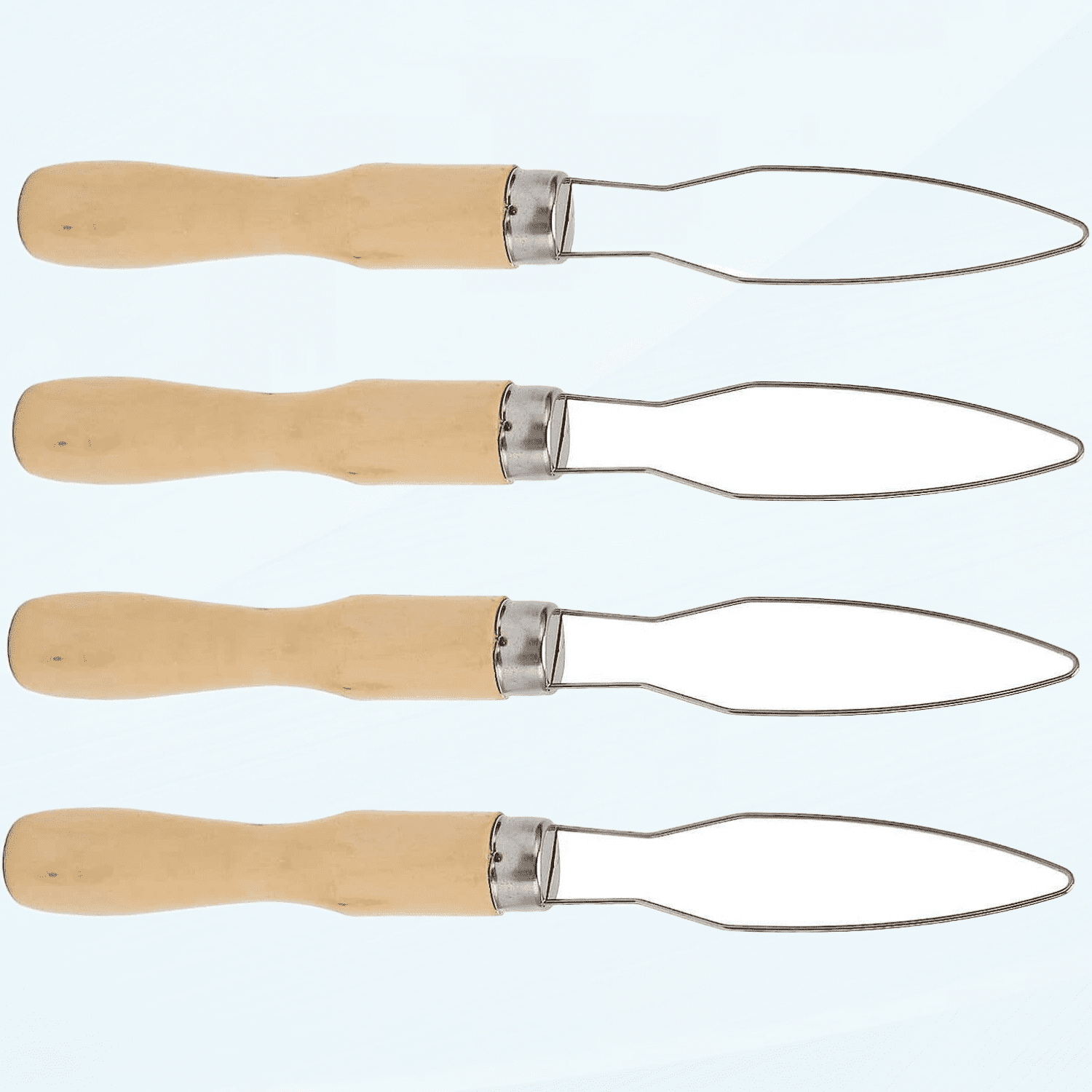 4Pcs Button Hook, Stainless Steel Wire Semi Flexible Button Assist Tool ...