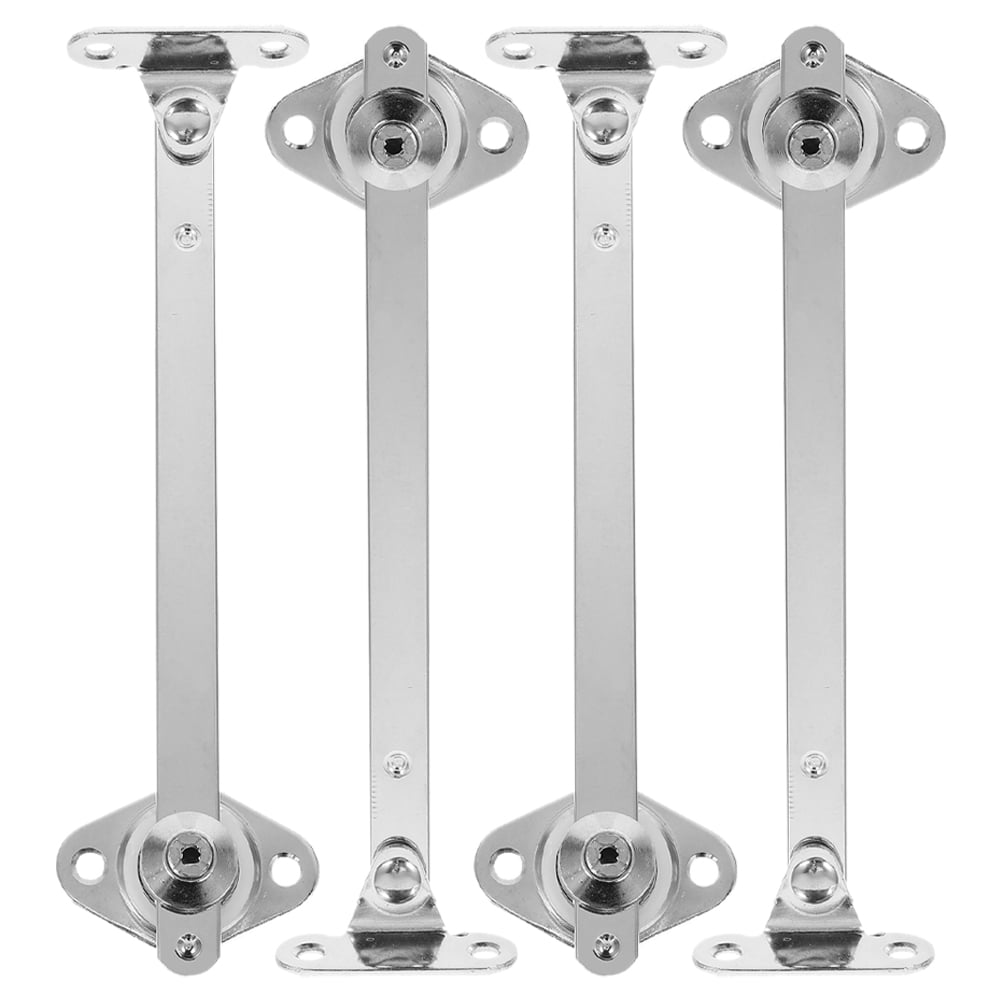PartyKindom Drop Down Hinges Silver Zinc Alloy 4Pcs - Walmart.com