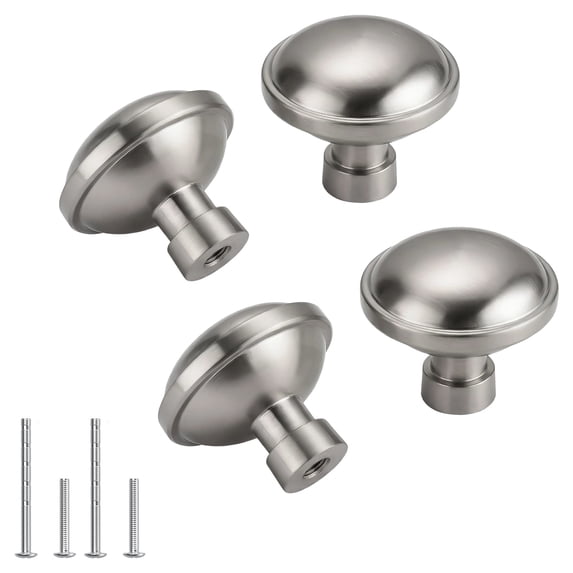 4Pcs Cabinet Pull Metal Alloy Dressers Knob Modern Drawer Pulls Handles ...