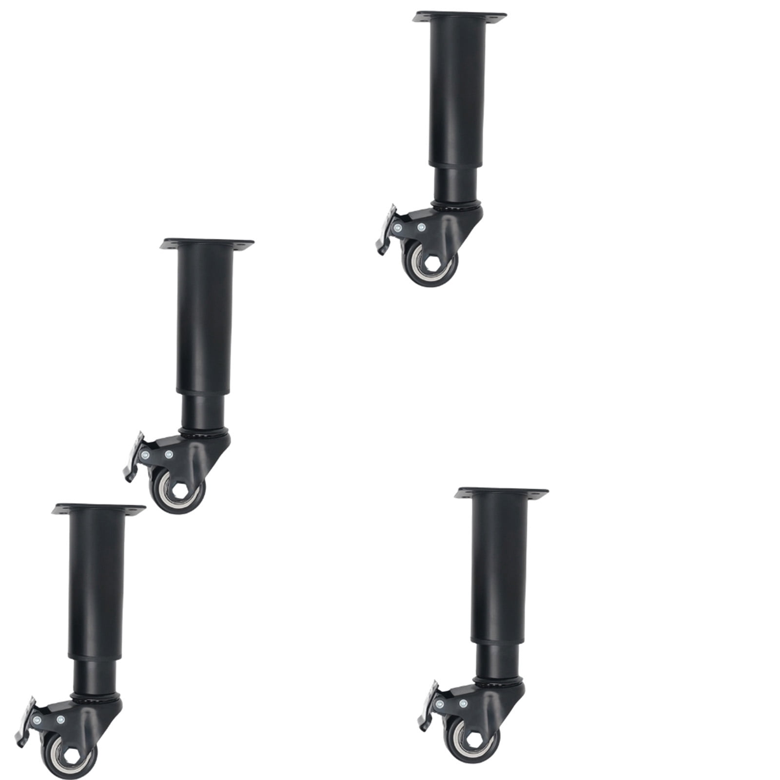 4Pcs Cabinet Table Support Leg Replacement Adjustable Metal Furniture ...