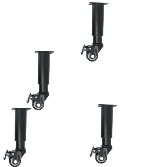 4Pcs Cabinet Table Support Leg Replacement Adjustable Metal Furniture ...