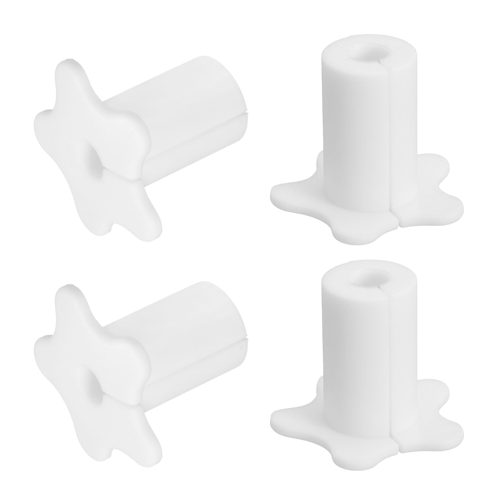 4Pcs Cable Grommet for 5/8 Inch Wall Hole, Silicone Cable Routing Kit ...