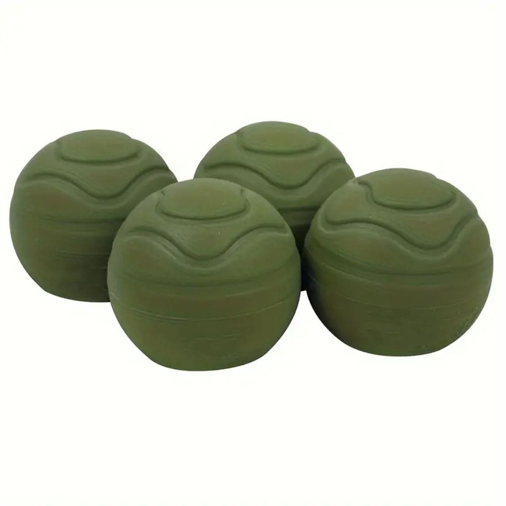 4Pcs Camping Chair Leg Cover Camping Bed Feet Protectors Rubber Ball ...