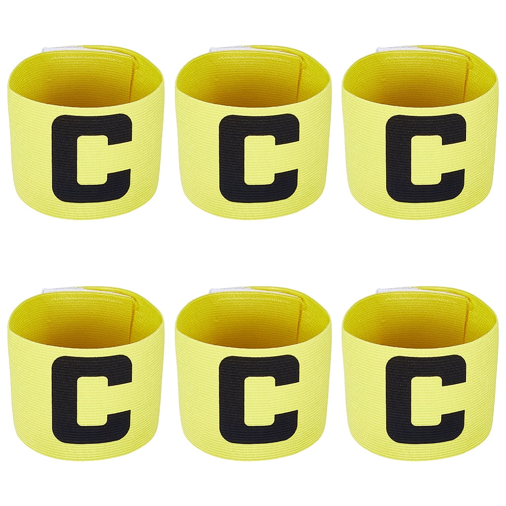 4Pcs Captain Armband Adjustable Nylon Elastic Armband Football ...