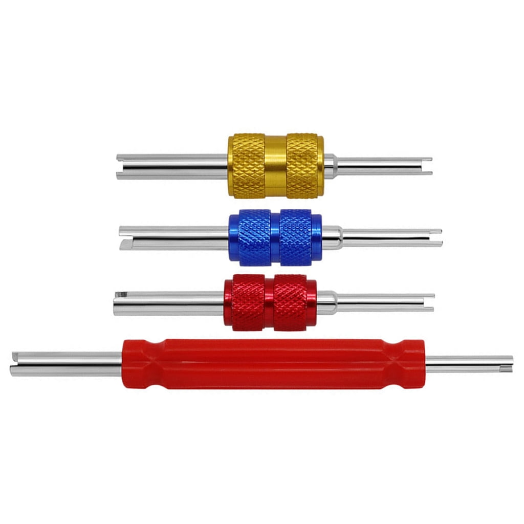 4Pcs Car Air Conditioner Valves Cores Wrench Installation Tool ...