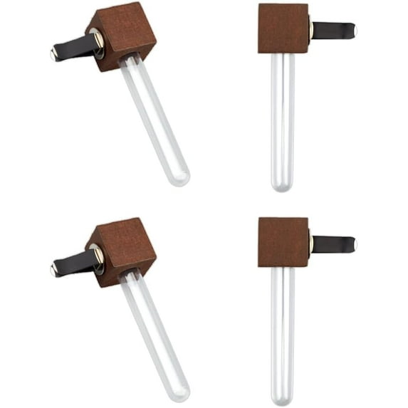 4Pcs Car Flower Vase Vent Clip Plant Holder Iron Plastic Car Air Vent ...