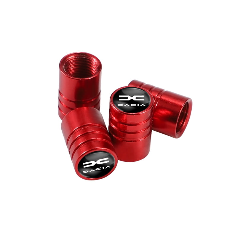 4Pcs Car Metal Tire Air Valve Caps Accessories For New Dacia Logan ...