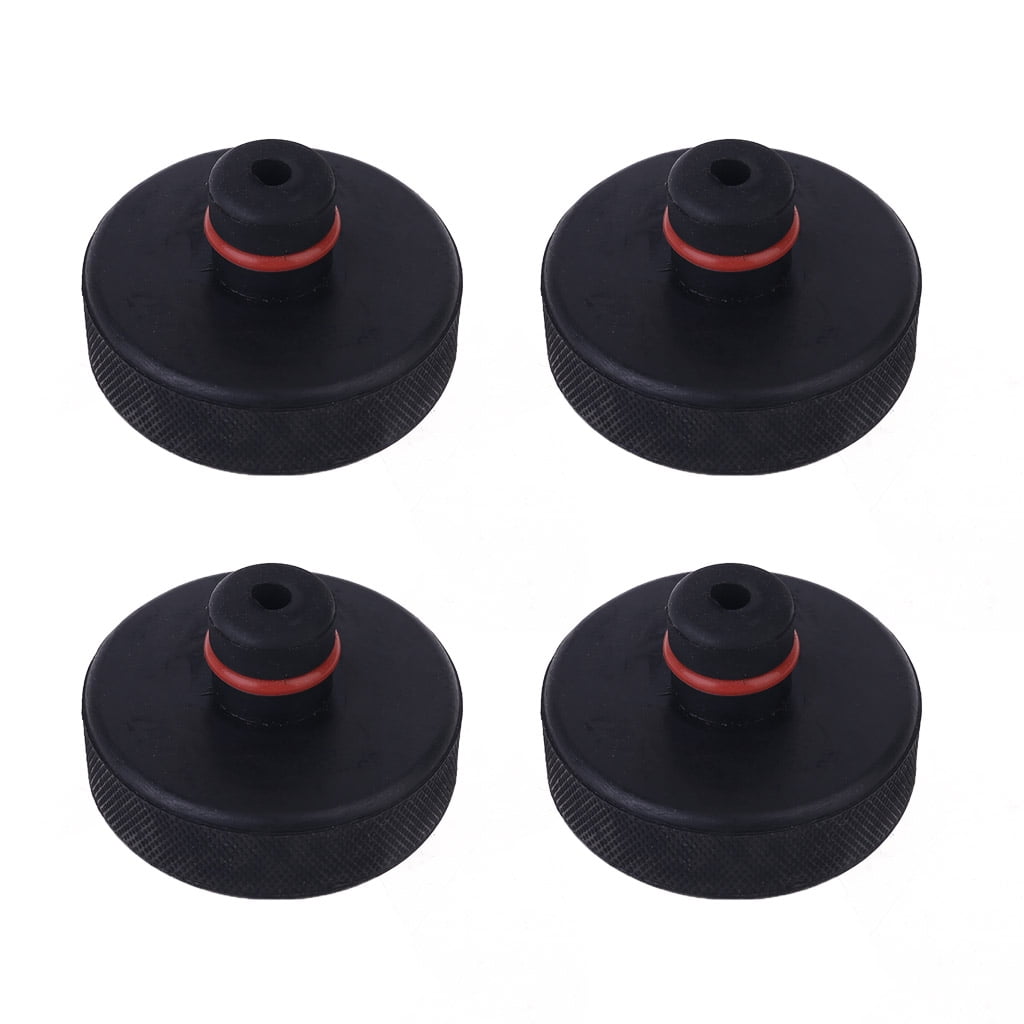 4Pcs Car Rubber Lifting Pad Adapter Tool Chassis for Car Accessories ...