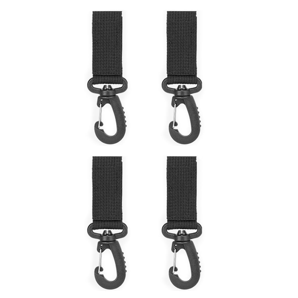 4Pcs Carabiner Belt Clip Nylon Webbing Buckles Belt Clip Keychains Buckles - Walmart.com