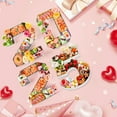 4Pcs Cardboard Number Tray Fillable Sweets Candy Cupcake Container ...