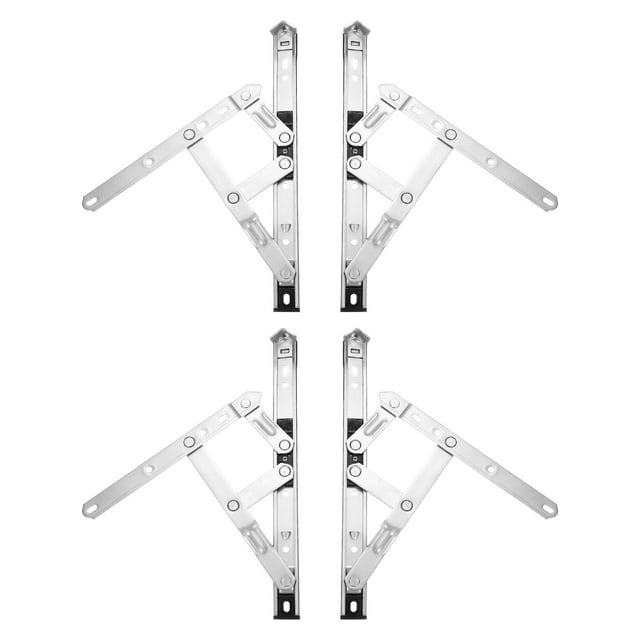4Pcs Casement Window Hinge, 10-inch Stainless Steel Friction Stay ...