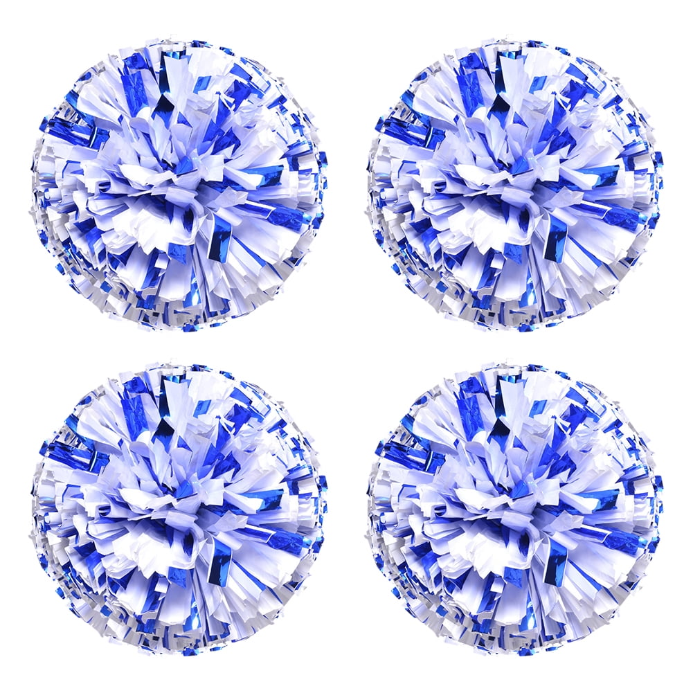 4Pcs Cheer Poms Pearl Glitter Handheld Flower Props for School Sports ...